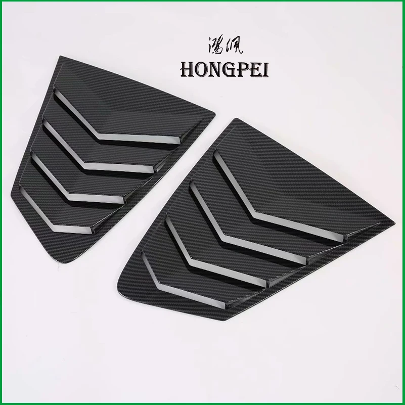For Mazda 3 Mazda3 Sedan 2019 2020 Rear triangle window Louvers Vent ...