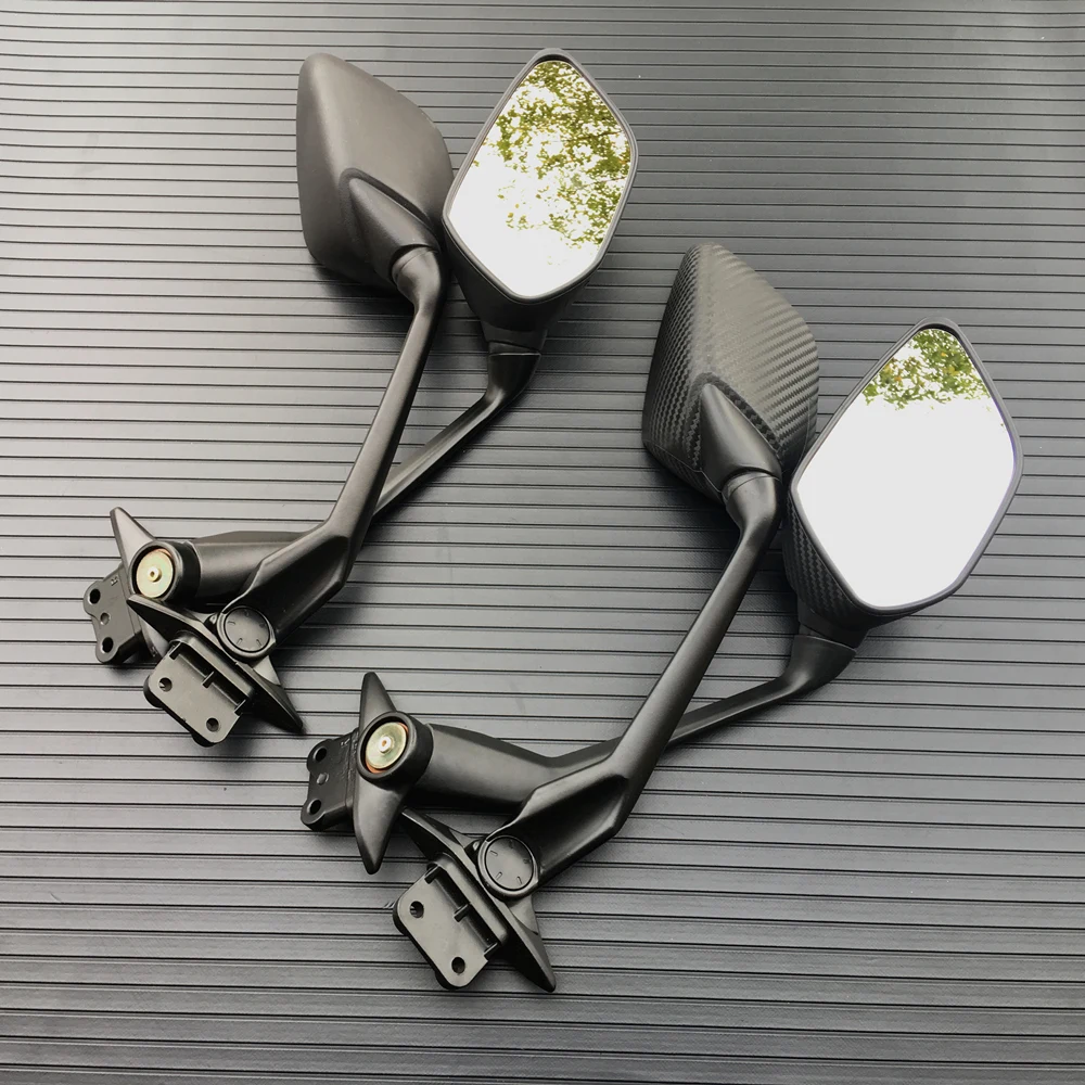 Carbon Fiber Rearview Mirrors Side For Yamaha TMAX 530 Rear view mirror ...