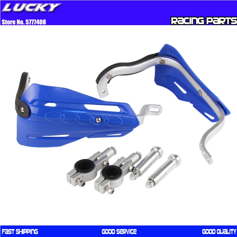 22mm 28mm Motorcycle Hand Guard Handle Protector Shield Motorbike ...