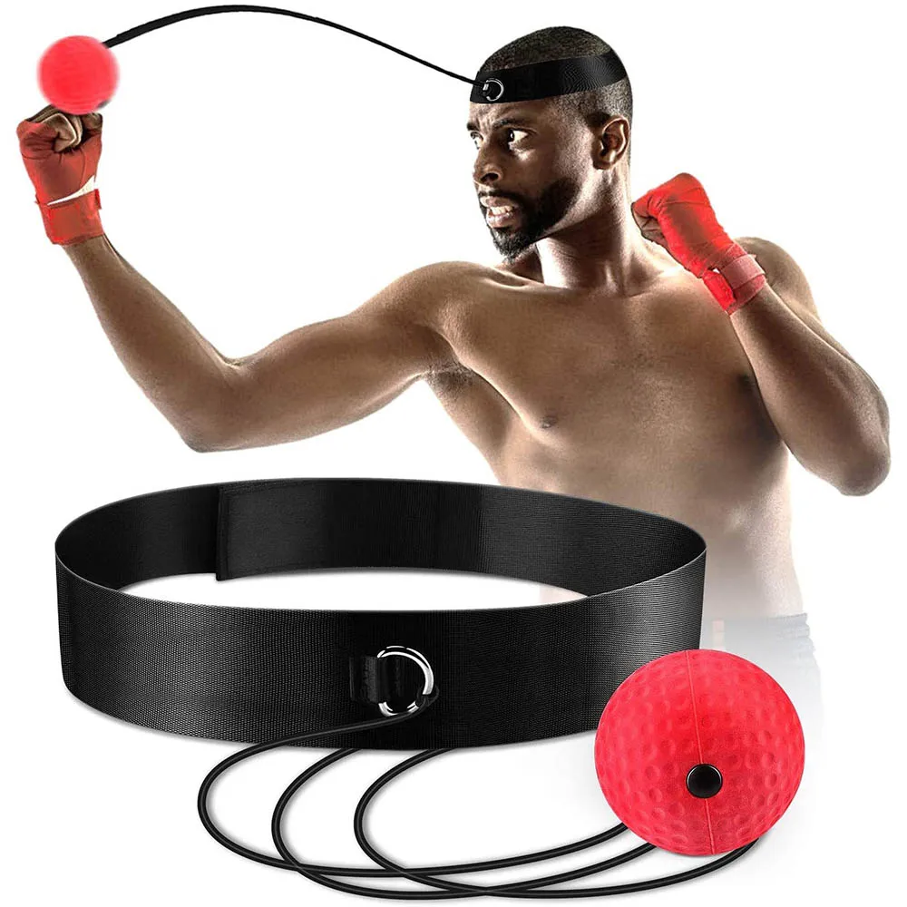 Boxing Reflex Ball Combat Ball Reflex With Headband Used For Combat MMA ...