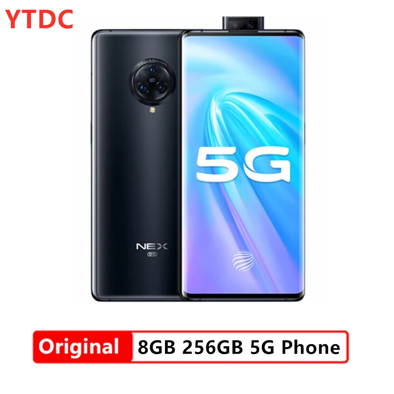 Original Vivo NEX 3 8GB 256GB 5G mobile phone 6.89 inch Snapdraon 855 ...