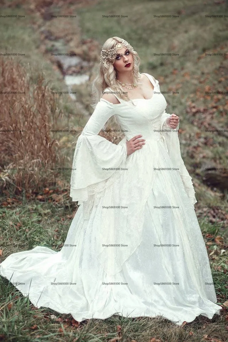 Medieval Wedding Dresses Plus Size