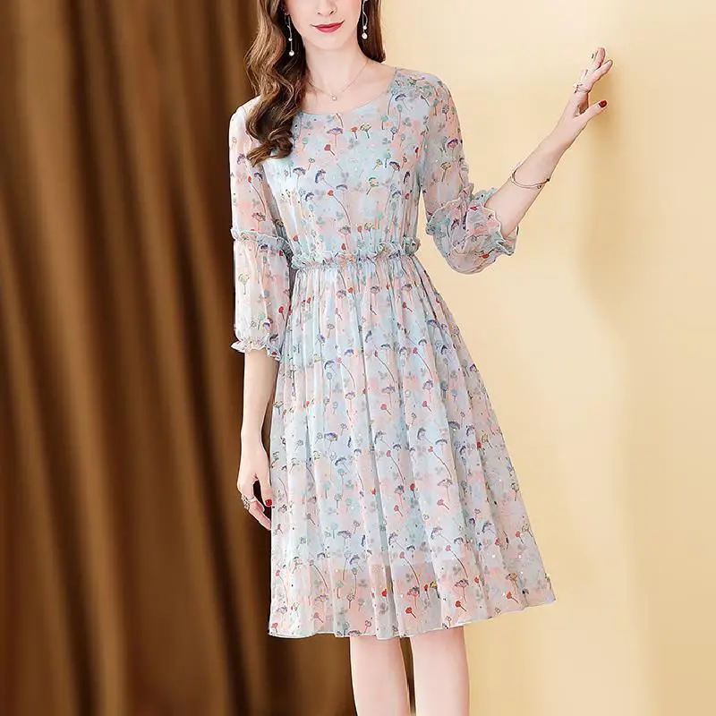 Knee Length Frocks For Ladies