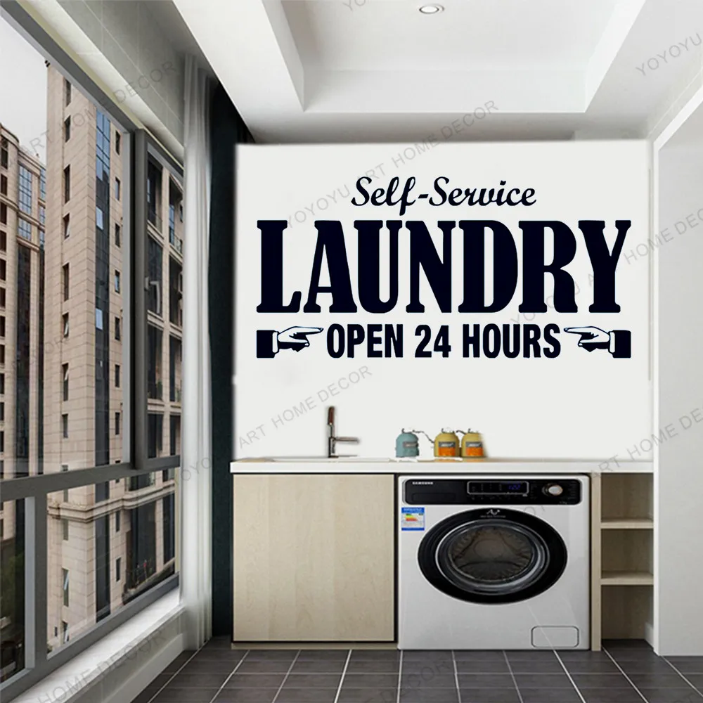 Home & Living Laundry Vinyl Decals Laundry Decorations Laundry Laundry ...
