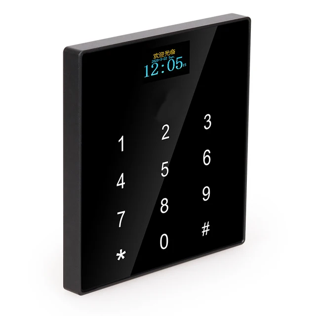 Barcode Qr Code Reader Access Control Keyboard 13.56Mhz IC Card Reader ...