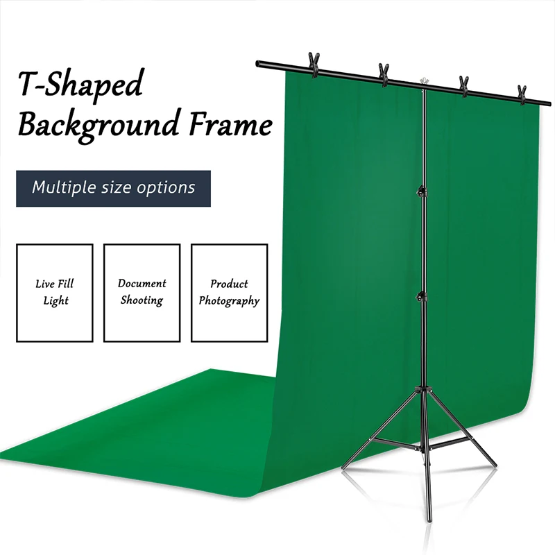 2m*2m Photography Backdrops Chromakey Support System Light Stand Kits ...