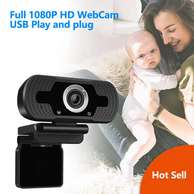 Caméra Web Full HD 1080p microphone antibruit intégré USB pour PC et ...