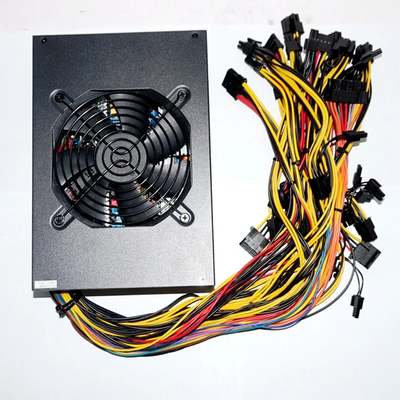 Miner PSU For Baijin Multi Channel Video Card Power Supply 6-Card Mute ...