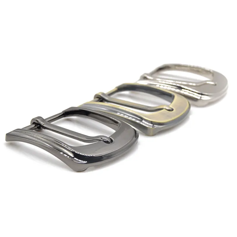 3.8 Cm Double Needle Belt Buckle | Belt Casual Smooth Pin Buckle - 40mm ...