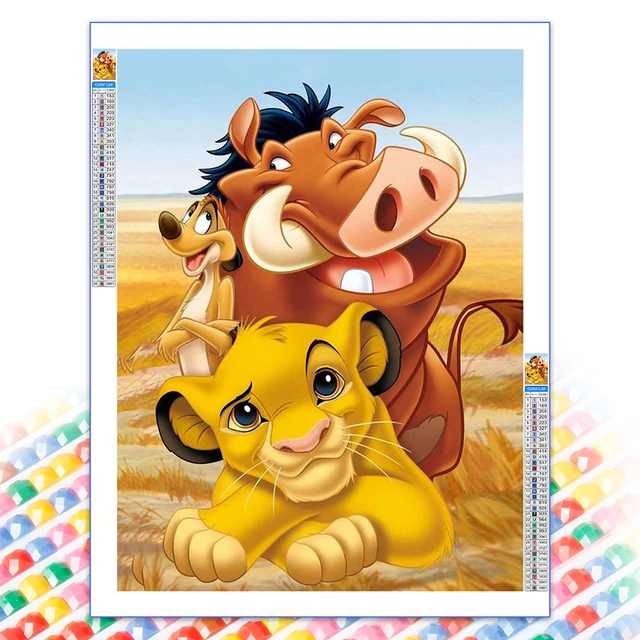 Lion King Baby Simba Painting