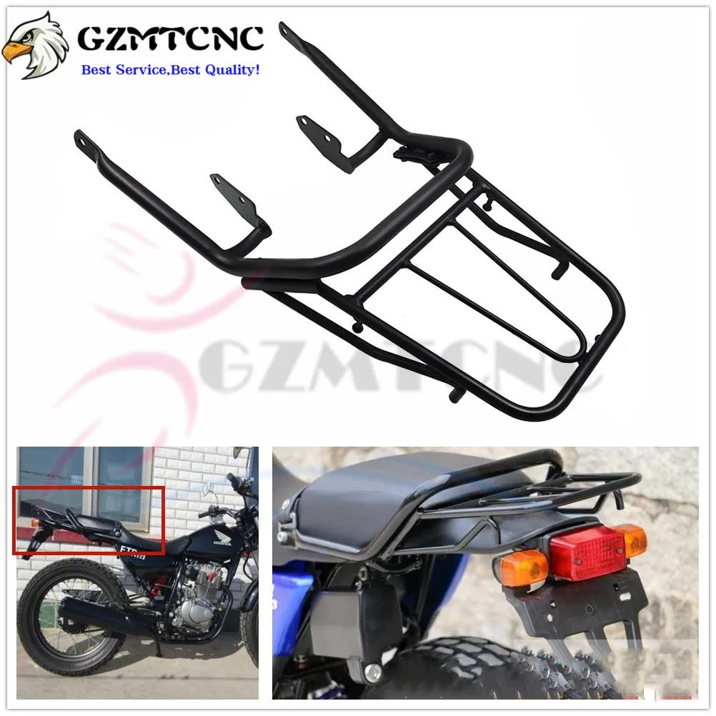 For-Honda-FTR-223-Retro-FTR223-Motorcycle-Rear-Fender-Rack-Tool-Box ...