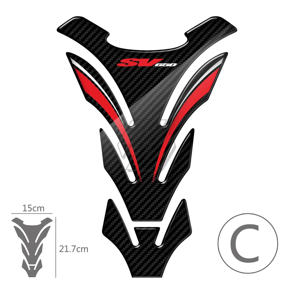 Other Motorcycle Parts - For Suzuki SV650 SV650S SV650X 3D Carbon-look ...