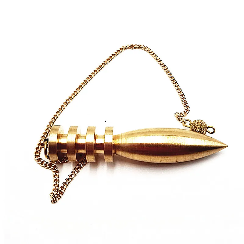 New copper Metal Dowsing Pendulum for Reiki Healing Divinatio Pendent ...