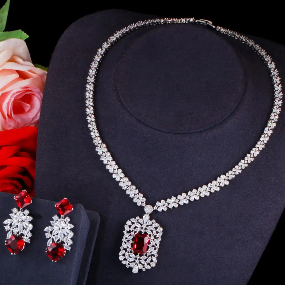 Red Diamond Necklace