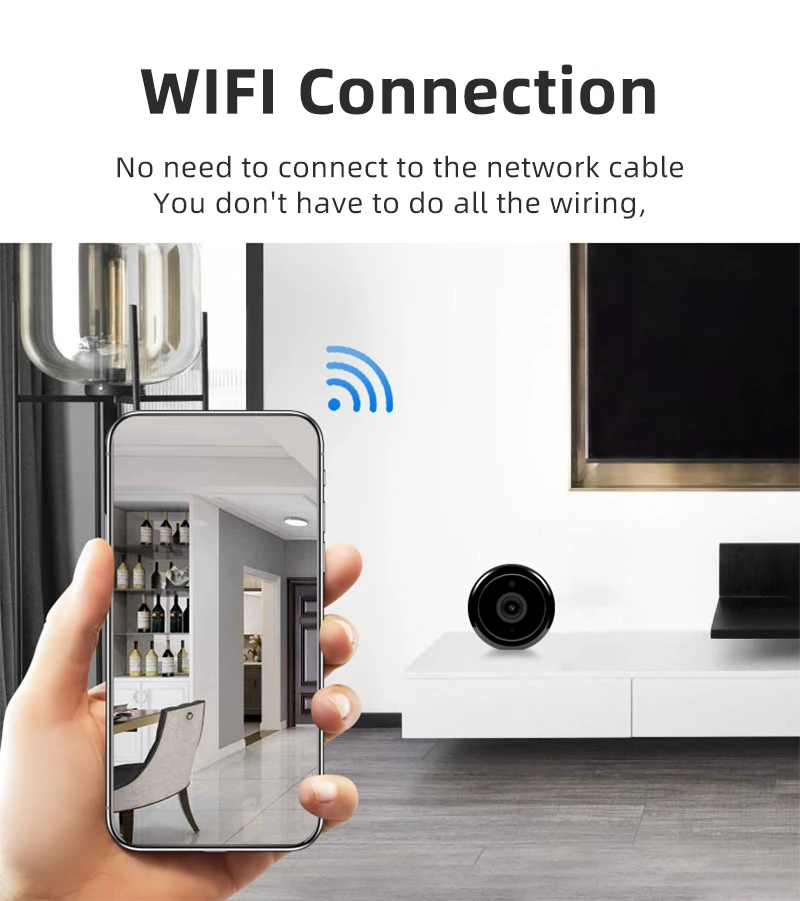 Best 1080P Wireless Mini WiFi Camera IP Home Security camera - ALSUPERSALES