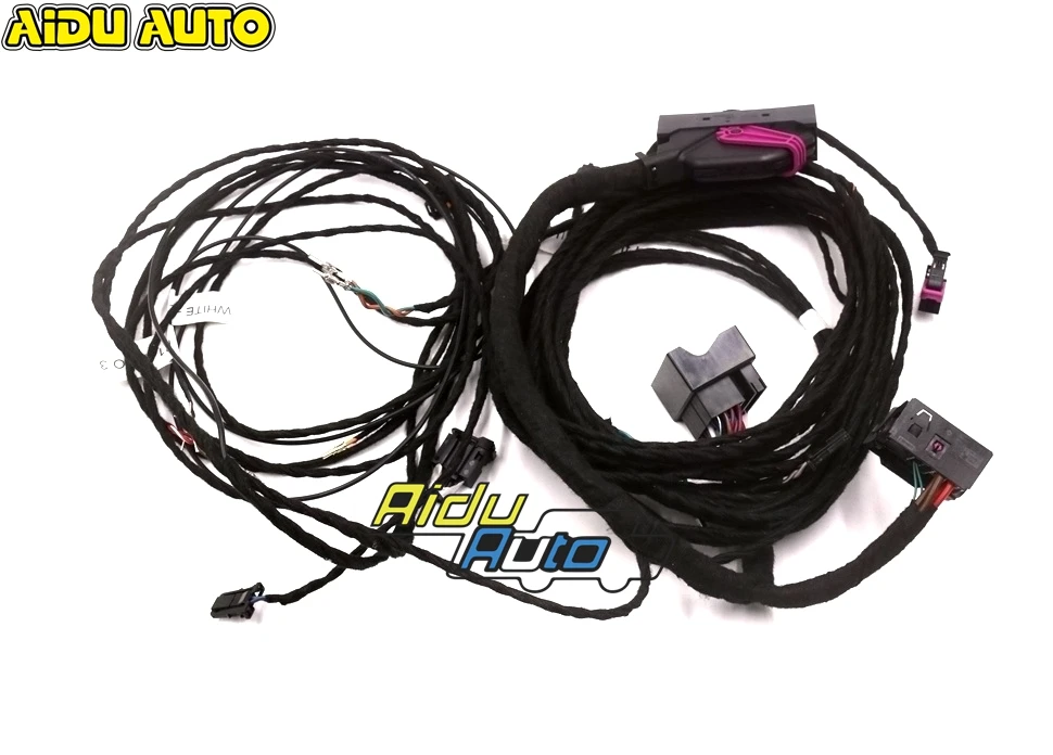 Upgrade Adapter Cable Wiring Harness Cable USE FIT For Audi A4 A5 B8 ...
