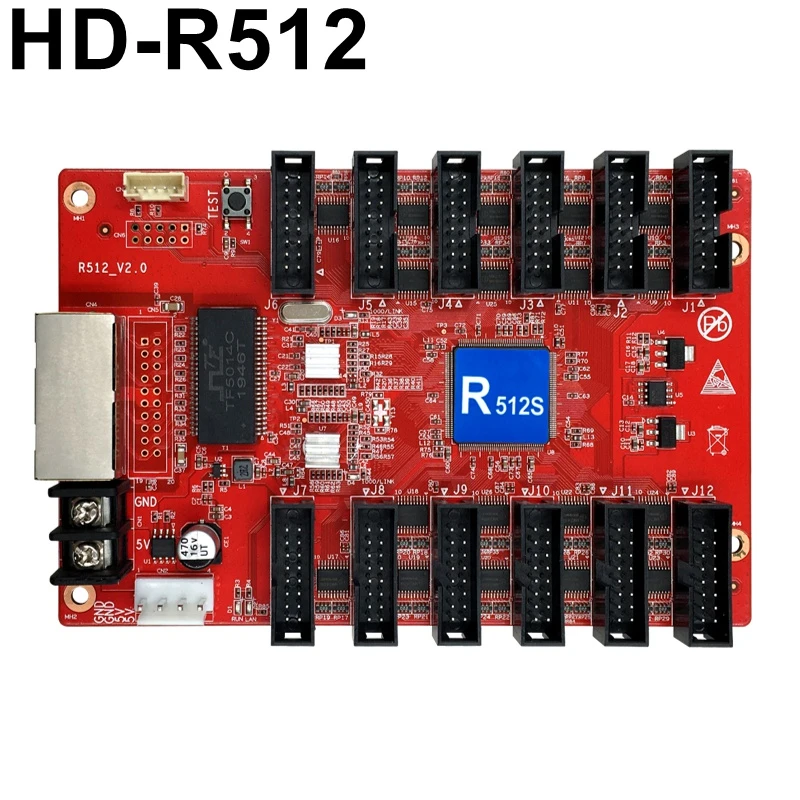 Hd-r512 Synchronous Full Color Led Receiving Card Hd-r512s Hd-r512t ...