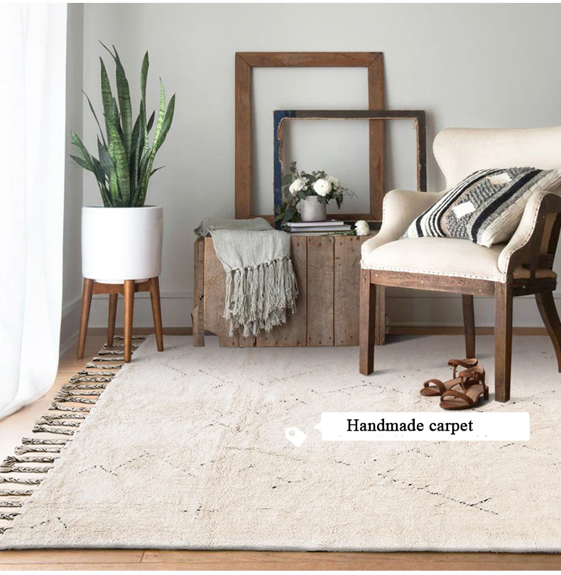 Индийские ковры ручной работы для гостиной, индейки, скандинавский ...