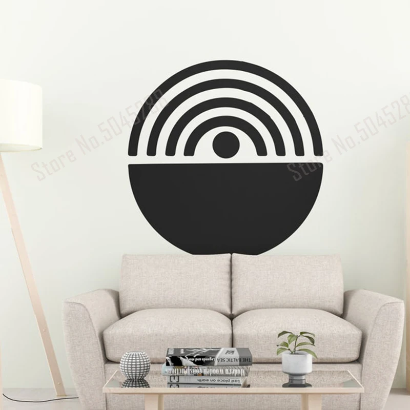 Half Arch Wall Decal Abstract Wall Sticker A-2 Bohemian Decals Mid ...