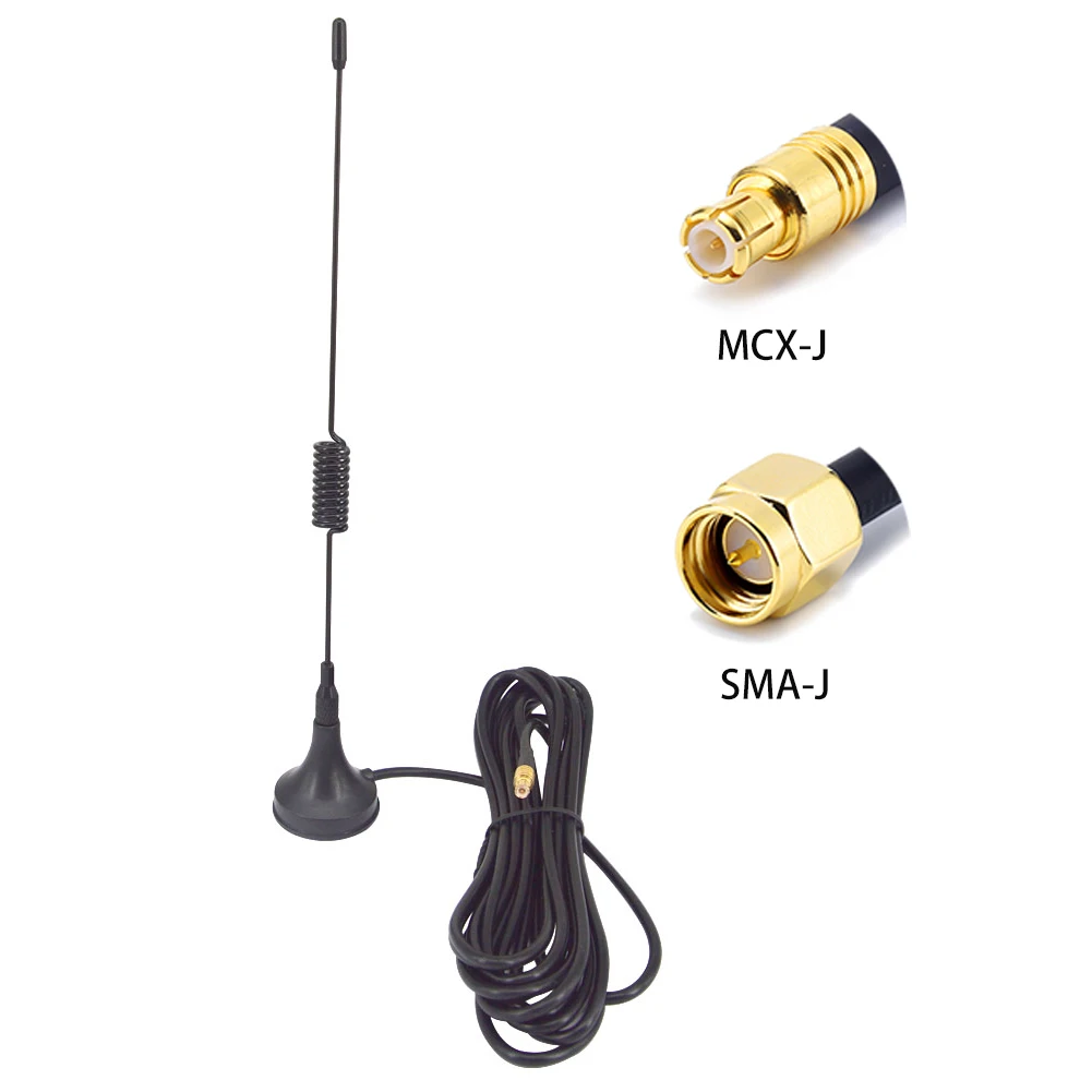 1090Mhz Antenna Magnet base ADS B antenna With SMA J MCX J FlightAware ...