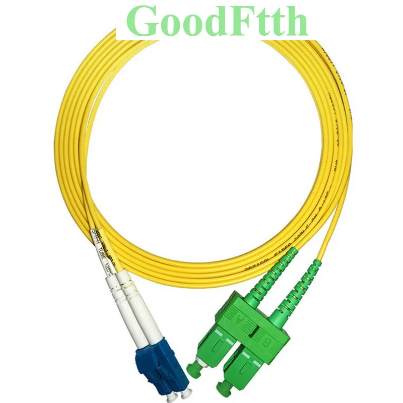 Fiber Patch Cord Jumper LC SC/APC SC/APC LC/UPC SM Duplex GoodFtth 20 ...