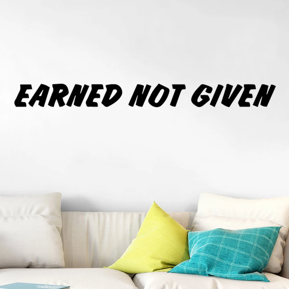 Earned Not Given Wallpaper