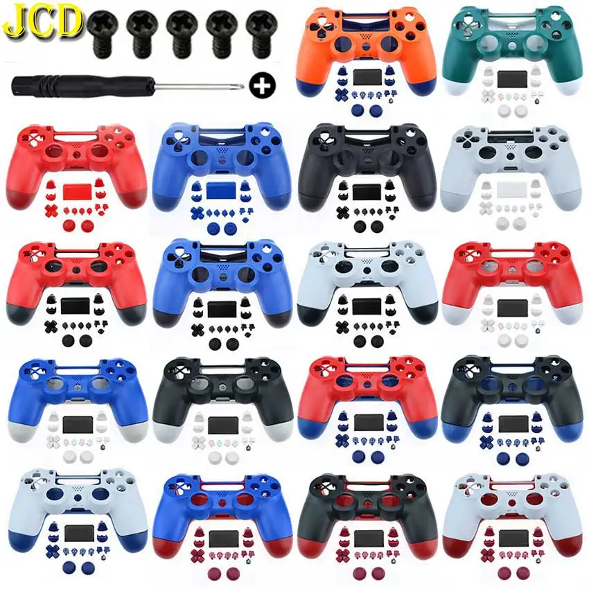Substitui-o-JCD-Full-Shell-e-Bot-es-Mod-Kit-para-DualShock-4-PS4-Pro ...
