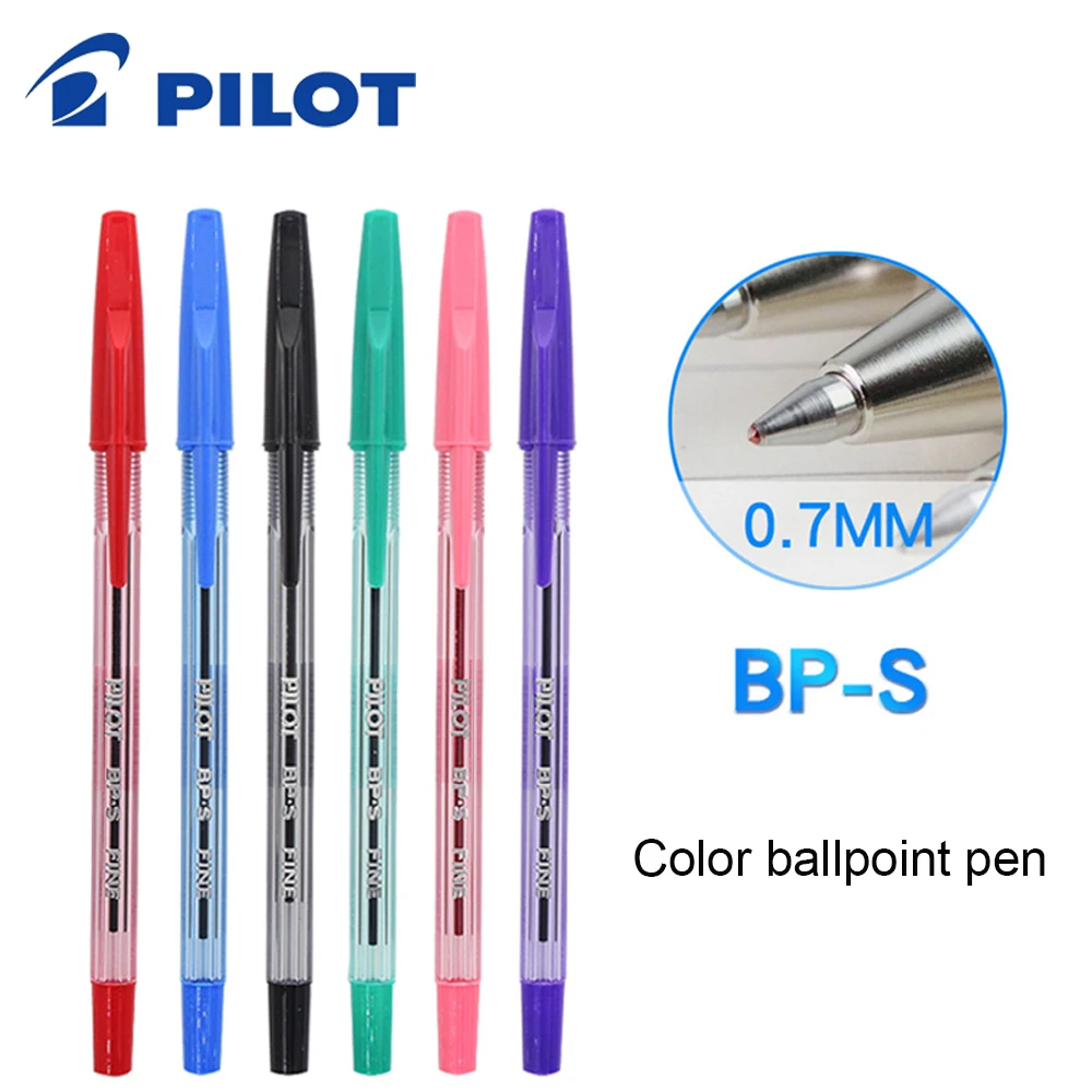 6 pcs/lot Pilot BallPoint Pen BP SF 6 colors to choose Original Japan ...