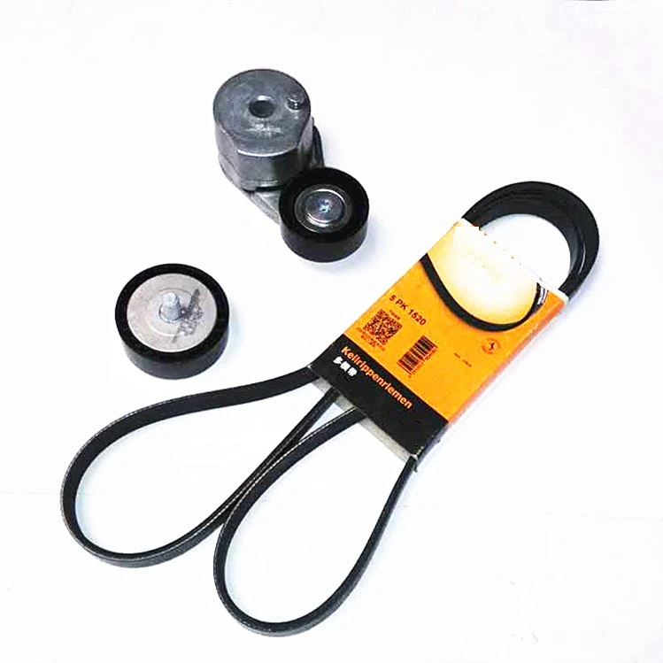 Alternator Fan Belt Kit Generator Tensioner Idler Pulley For Chinese ...