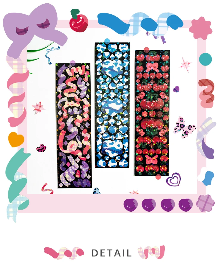 Paper & Party Supplies laser stickersn,neon sticker,glittering sticker ...