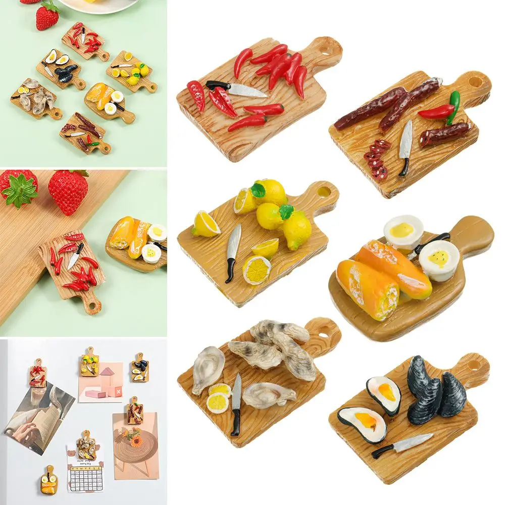 Dollhouse-Creative-Kitchen-Accessories-Refrigerator-Magnet-Simulation ...