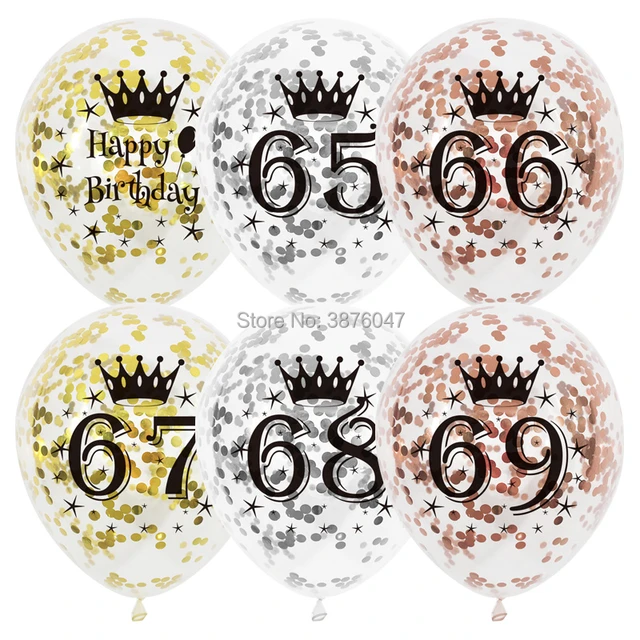 Bday 67 Balloons