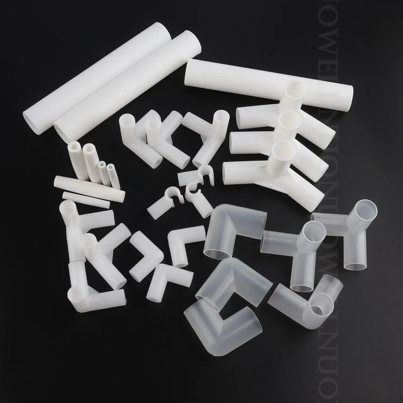 10/20/50/100pcs PE Connector Plastic PE Joint Wardrobe Shoe Rack Tent ...