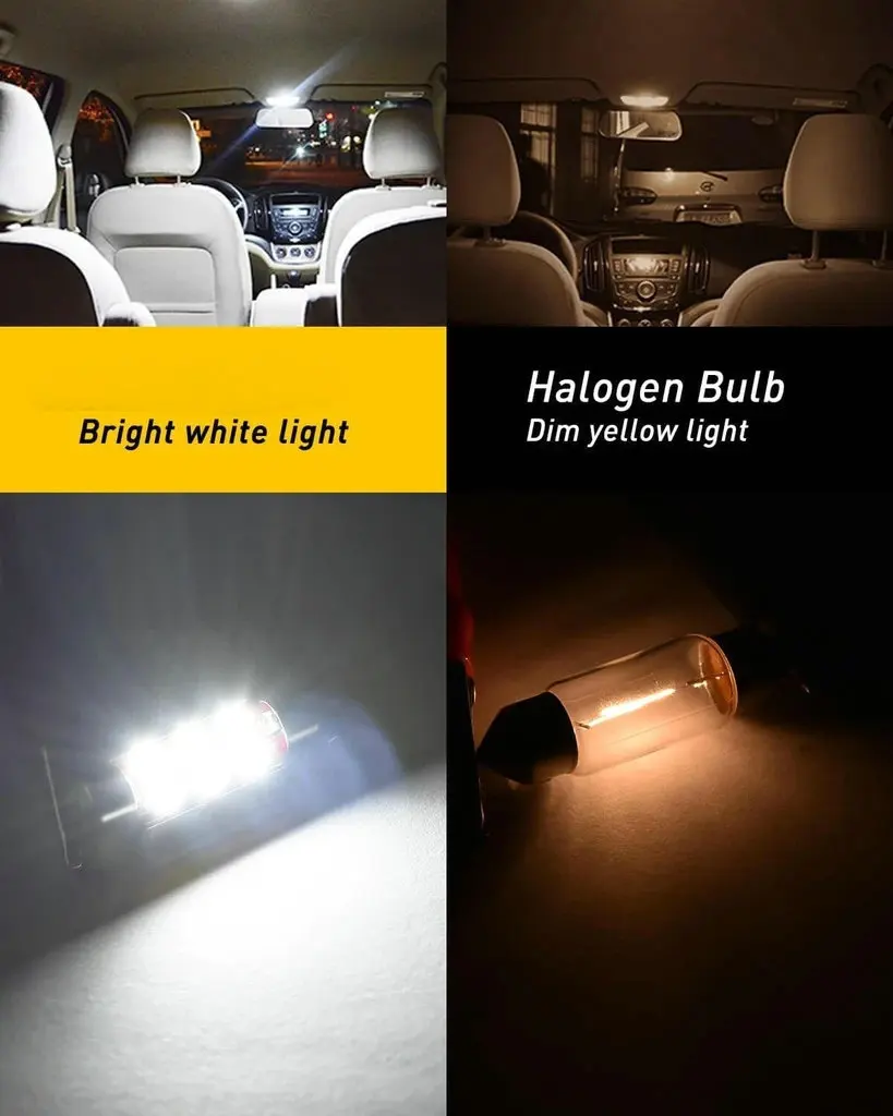 LED Interior Car Lights For DAEWOO matiz m100 m150 hatchback musso fj ...