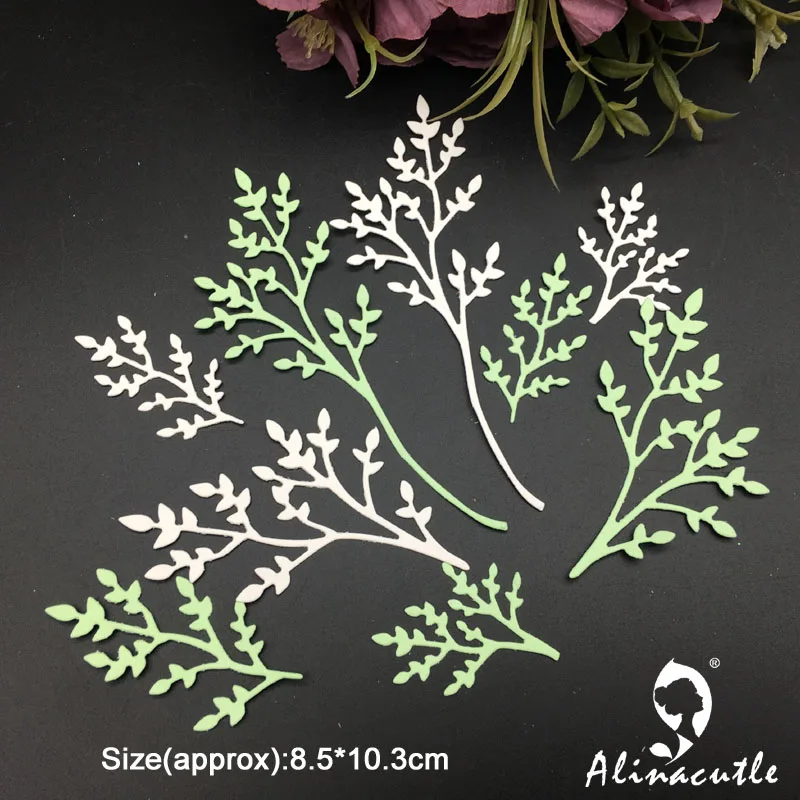 Metal-Cutting-Die-Cut-5pc-Tree-Branch-Scrapbooking-Paper-craft-album ...