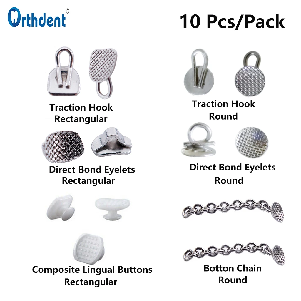 Dental-Composite-Lingual-Button-Chain-Direct-Bond-Eyelets-Traction ...