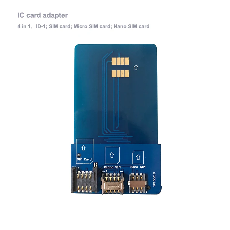 MCR_001 SIM card adapter board EMV card IC card adapter SIM card 4 in1 ...