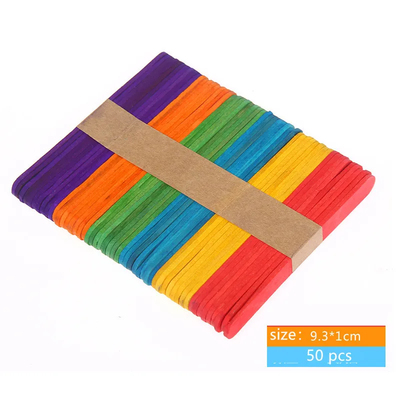 Colored Popsicle Stick