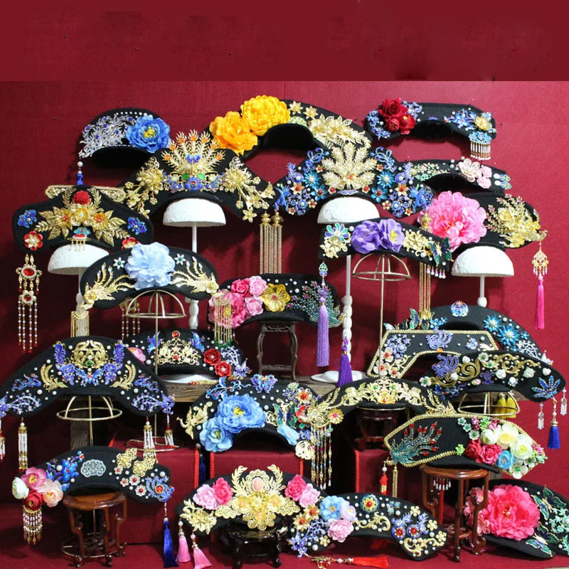 24 designs cabelo da princesa imperatrizadora, tiara qitou com cabeça ...