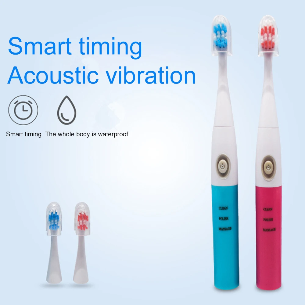 Electric Deep Cleaning Included Soft bristle Toothbrush With 2 ...