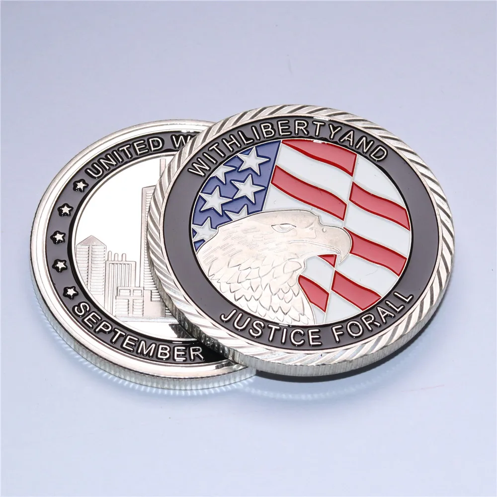 20pcs/lot The USA Freedom 911 coins world trade center building ...