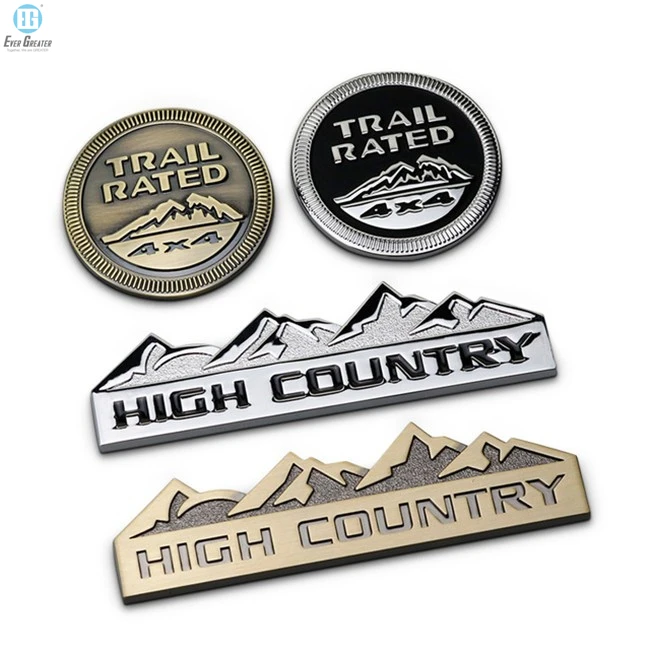 Custom Chrome Badge Emblem