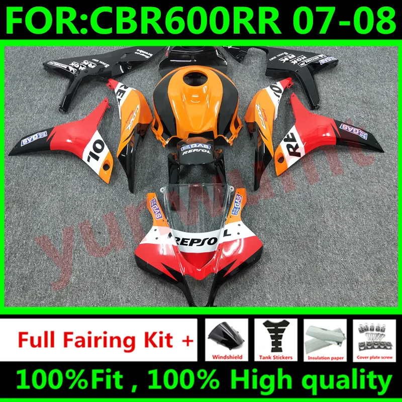 Novo abs da motocicleta completa carenagens kit para honda cbr600rr f5 ...