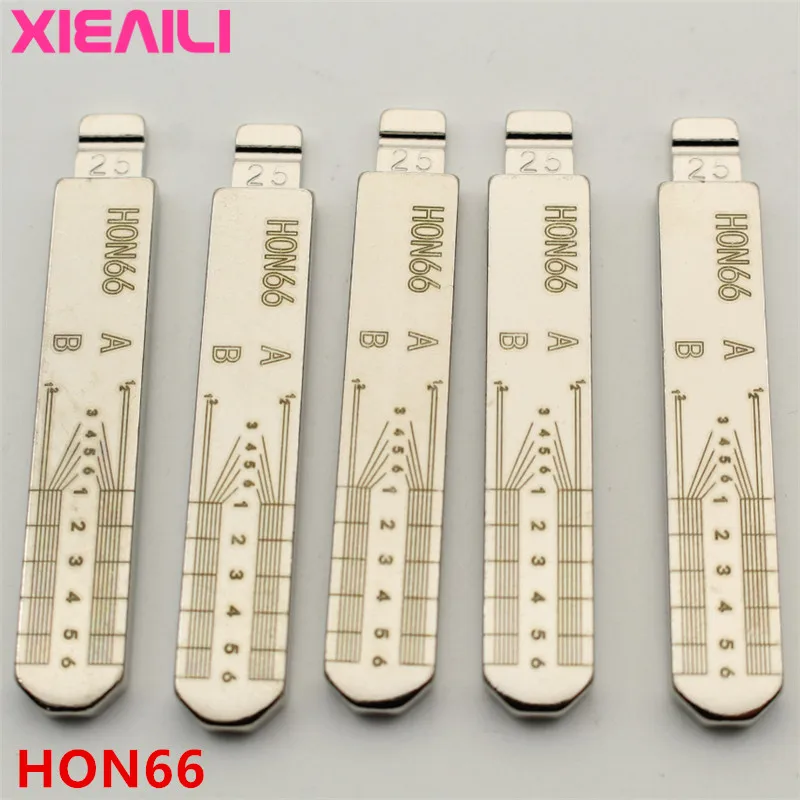 XIEAILI 20Pcs NO.25 HON66 Engraved Line Key Blade Scale Shearing Teeth ...
