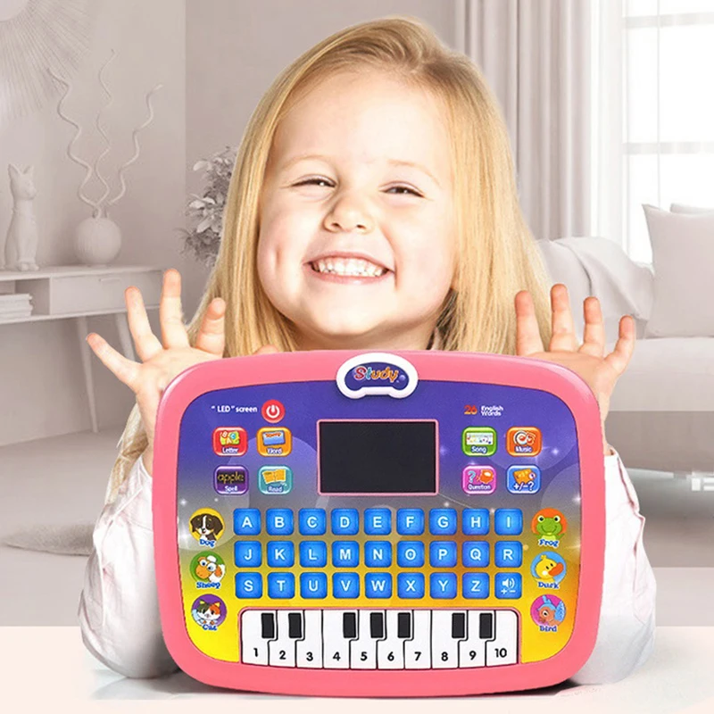 Children-Learning-Laptop-Computer-Educational-Alphabet-Keyboard-Singing ...