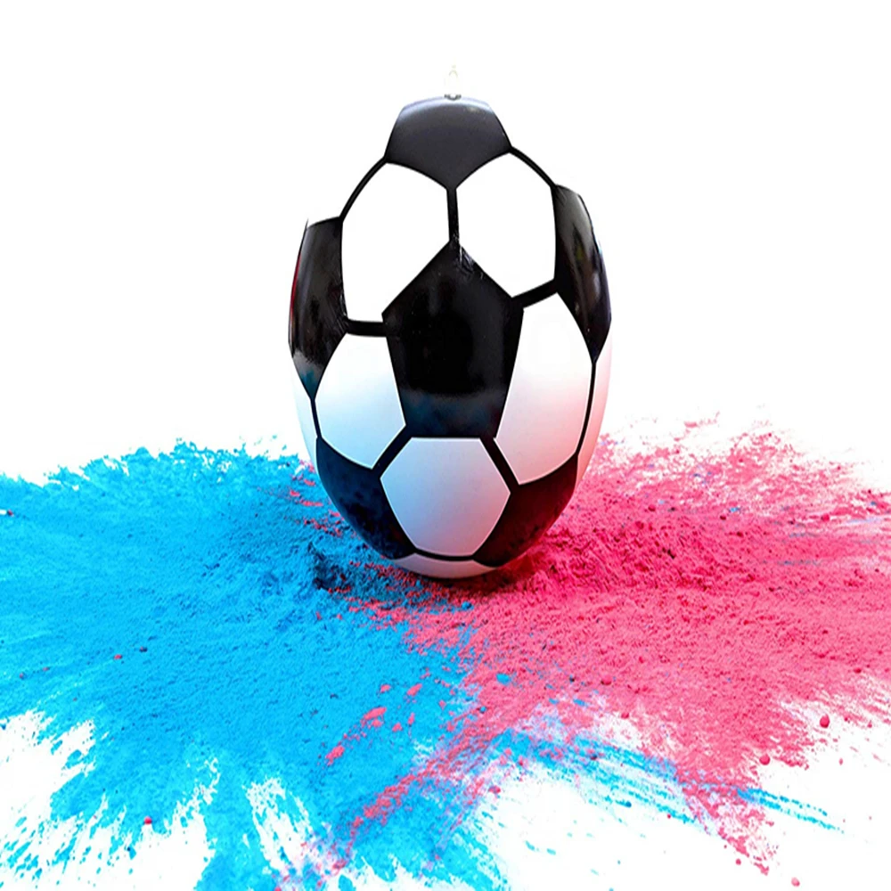 Paper & Party Supplies Explodable! Gender Reveal Soccer Ball Party ...