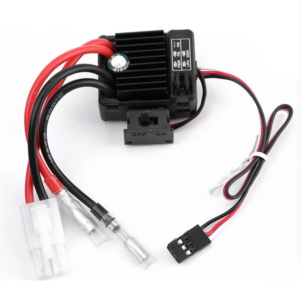 1060 Brushed Esc 60a 2-3s Lipo Waterproof Electric Speed Controller For ...