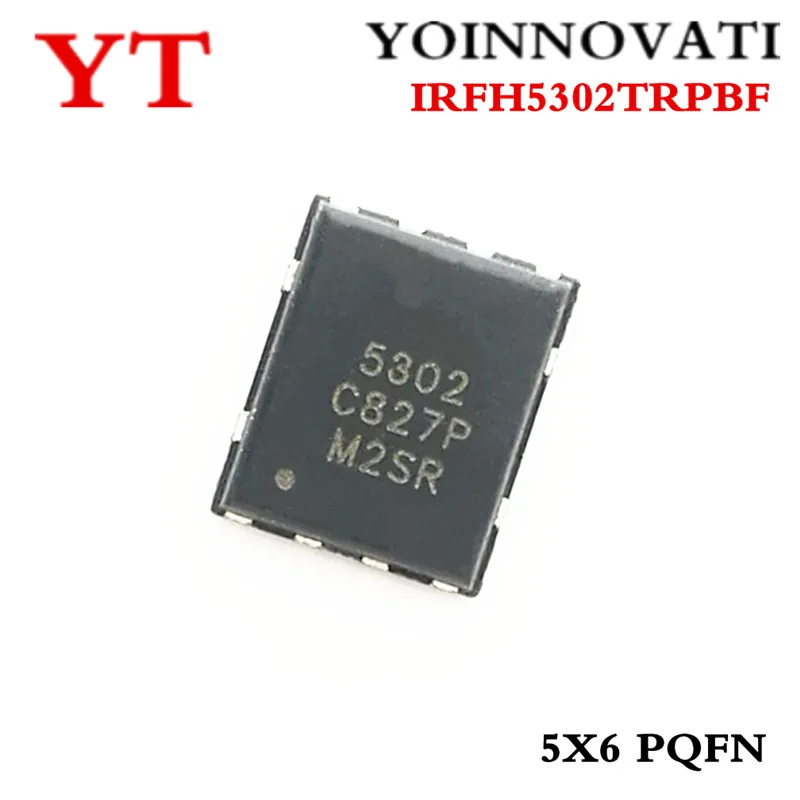 10 개/몫 IRFH5302 IRFH5302TRPBF IRFH5302TR MOSFET N CH 30V 32A 5X6 PQFN ...