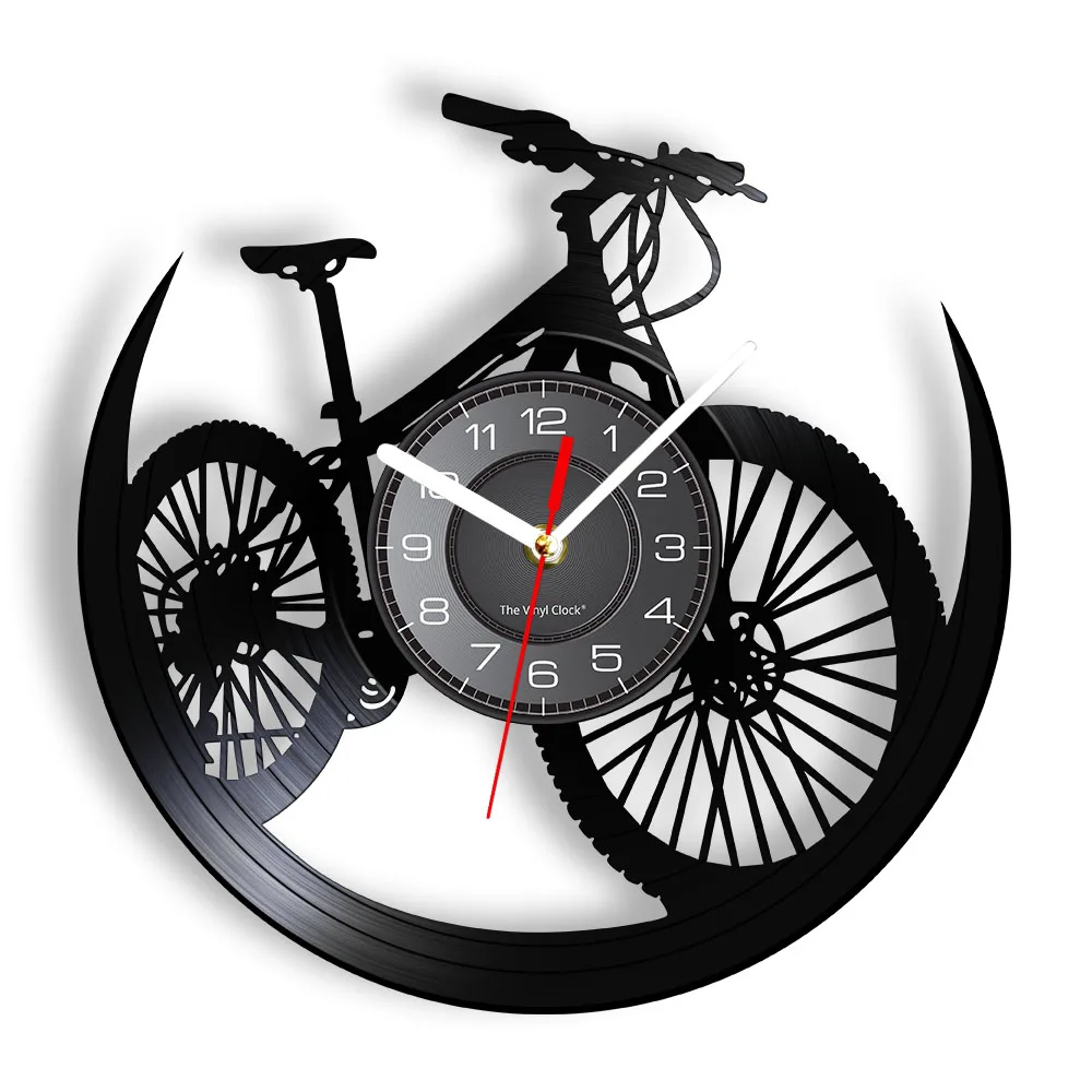 Reloj-de-pared-de-disco-de-vinilo-para-bicicleta-de-monta-a-y-carretera ...