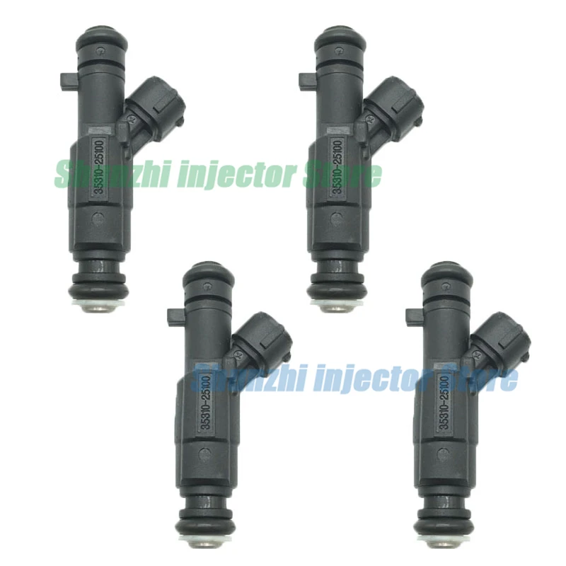 4pcs-Fuel-Injector-Nozzle-For-Hyundai-KIA-OEM-35310-25100-3531025100 ...